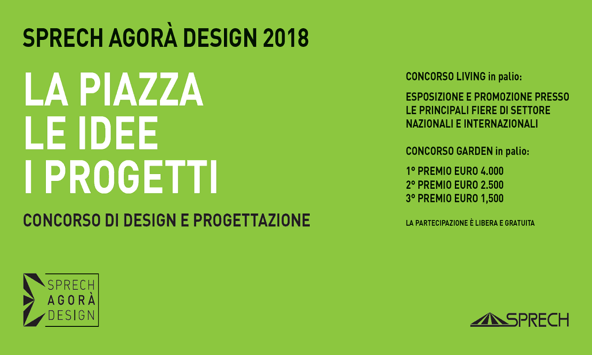 Agorà Design, la manifestazione di design organizzata da Sprech Group